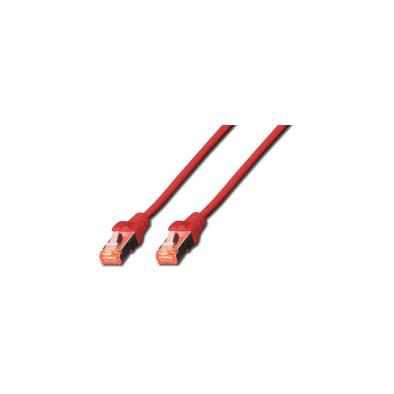 C ble r seau Digitus awg27 cat6 s/ftp lszh 3m rouge dk-1644-030/r | Leroy Merlin