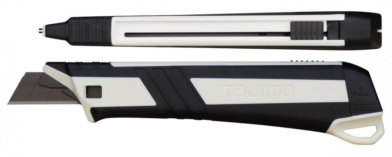 TAJIMA - Cutter premium razar black 18mm - 15869 | Leroy Merlin