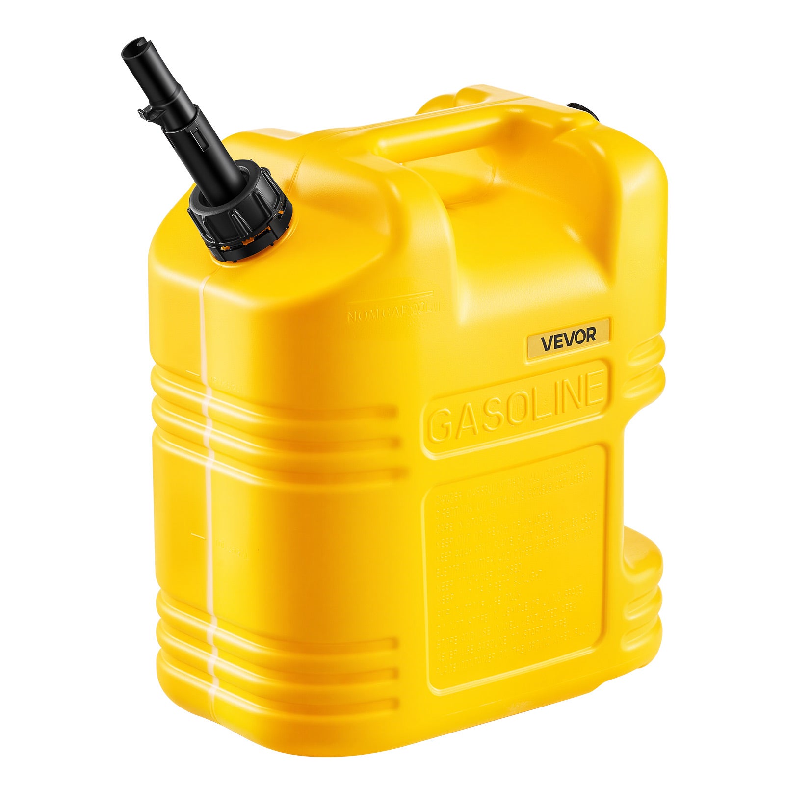 Bidon Essence VEVOR 19 L Bidon Carburant avec Bec Verseur, Débit ...