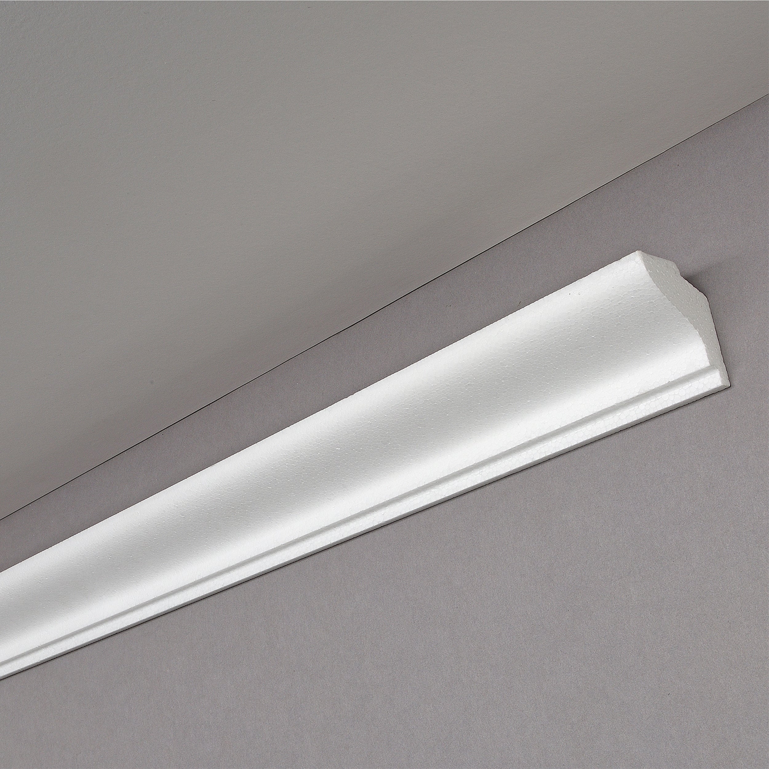 DECOSA Moulure pour ruban LED G37 - polystyrène - blanc - 33 x 41 mm ...