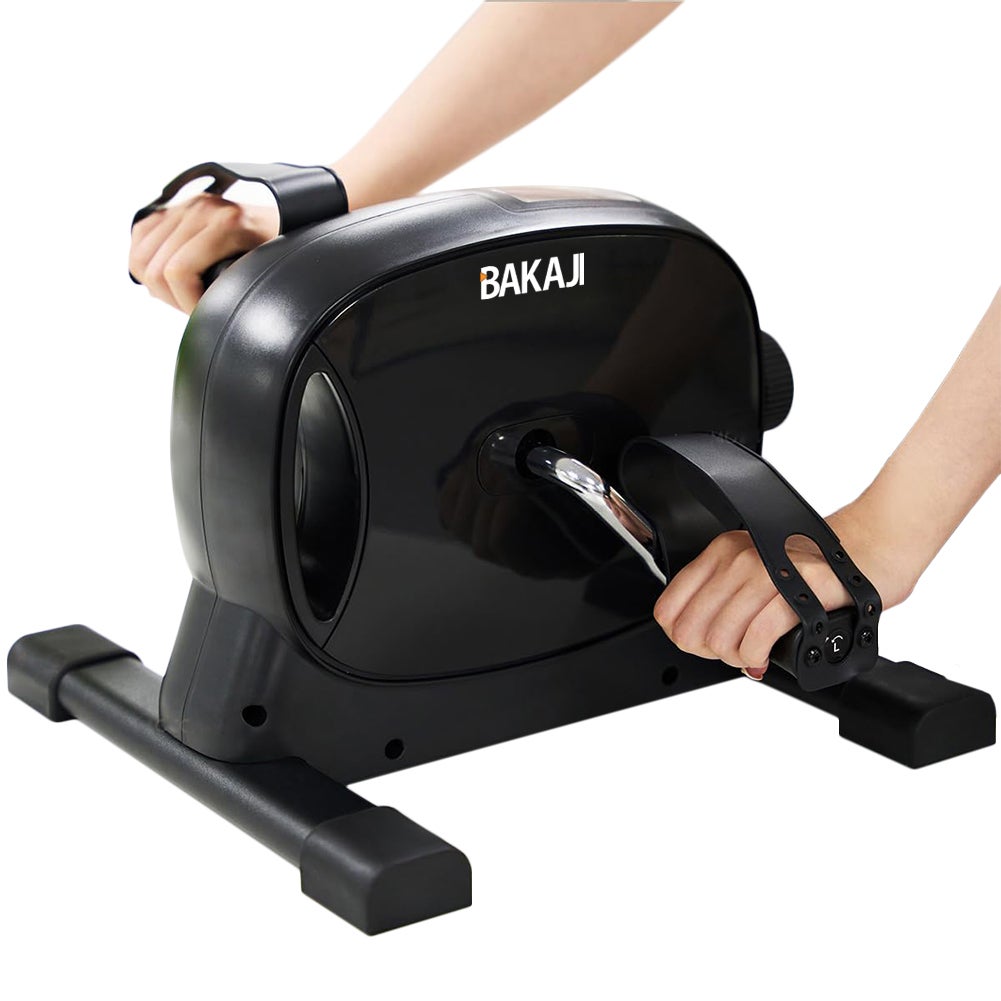 Pedaliera Nera Riabilitazione Braccia Gambe Cyclette Mini Bike ...