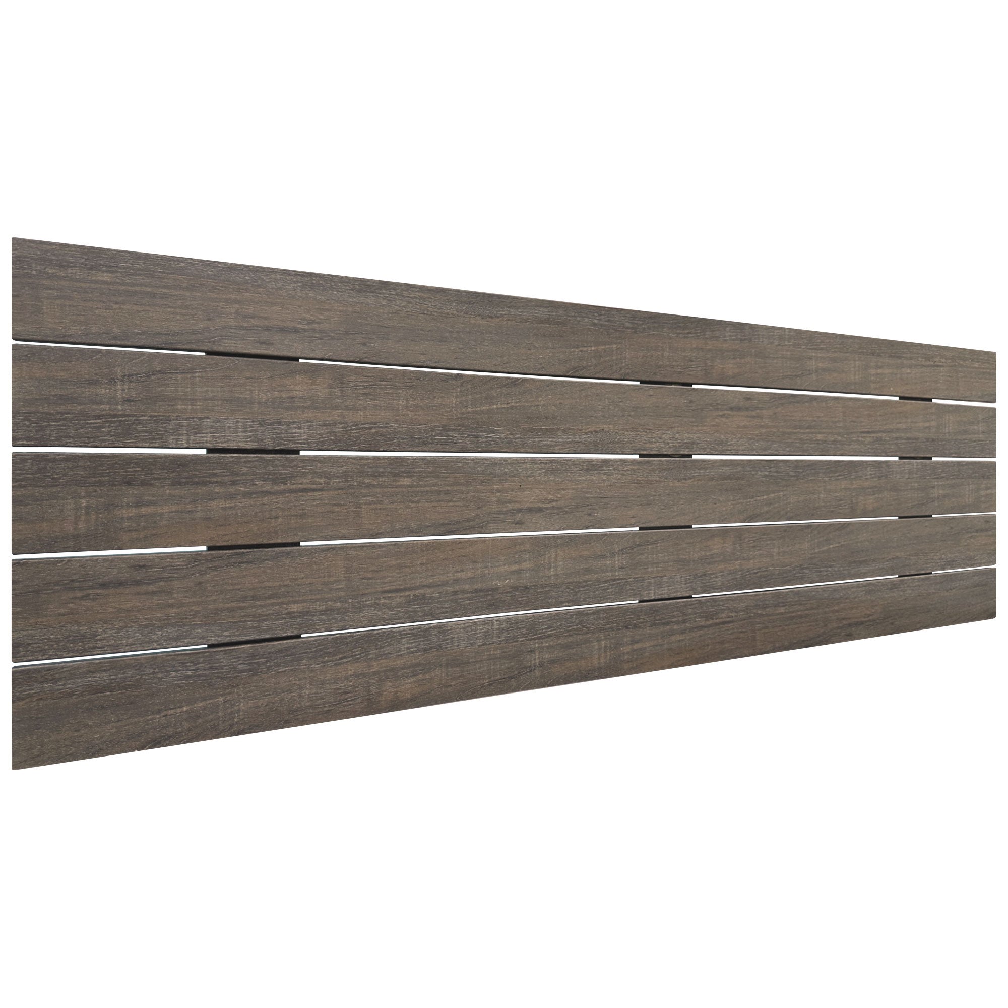 DHOME Tête de lit en bois recyclé MDF Style Palette Horizontale Lit en ...