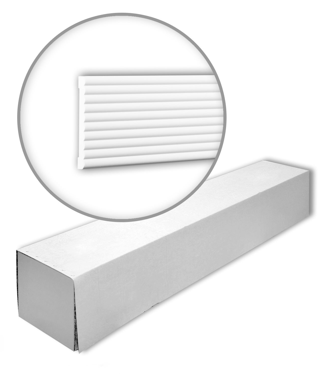 Moldura para pared Profhome 151374 1 caja 12 piezas 24 m | Leroy Merlin