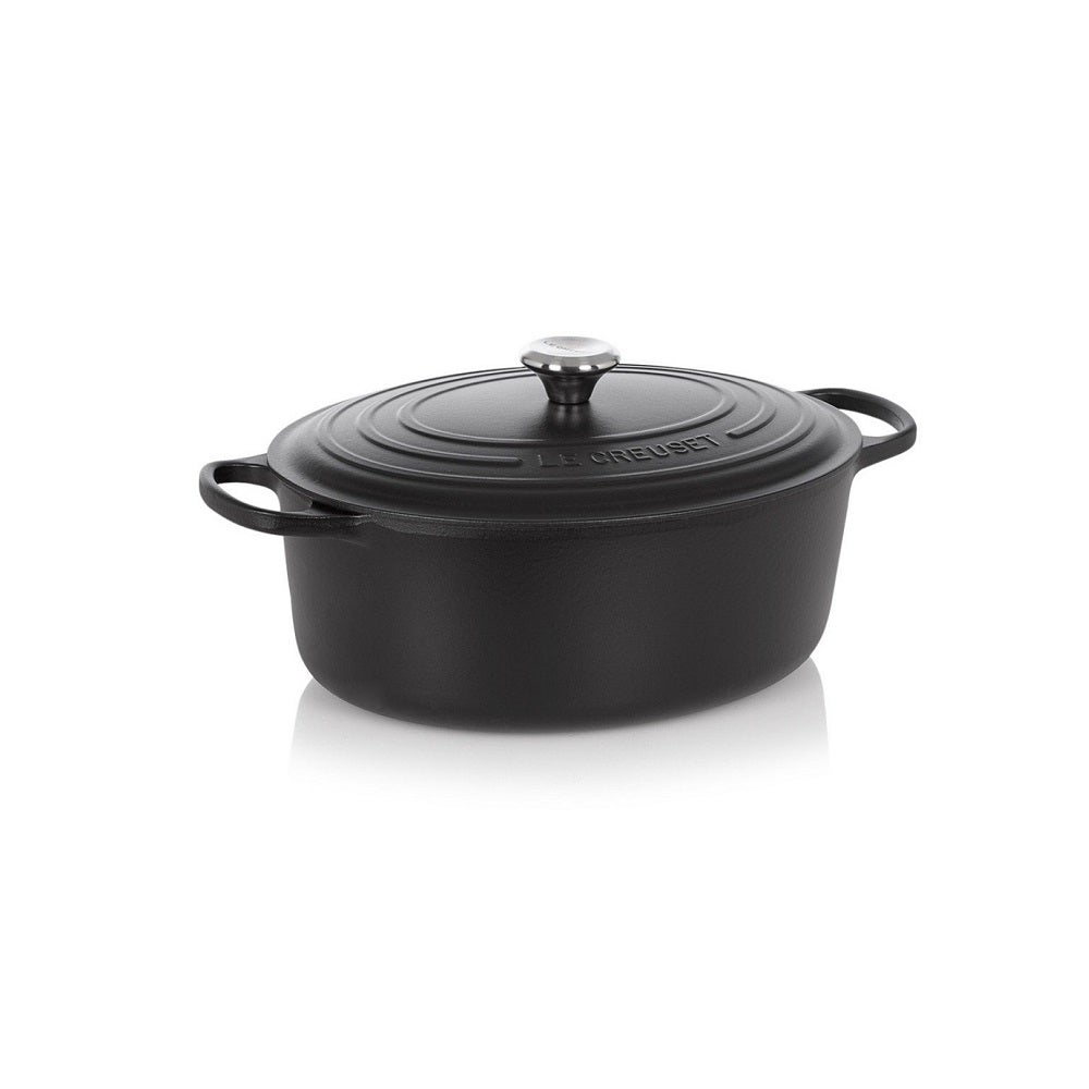 Cazuela Le Creuset Signature ovalada negra 33 cm | Leroy Merlin