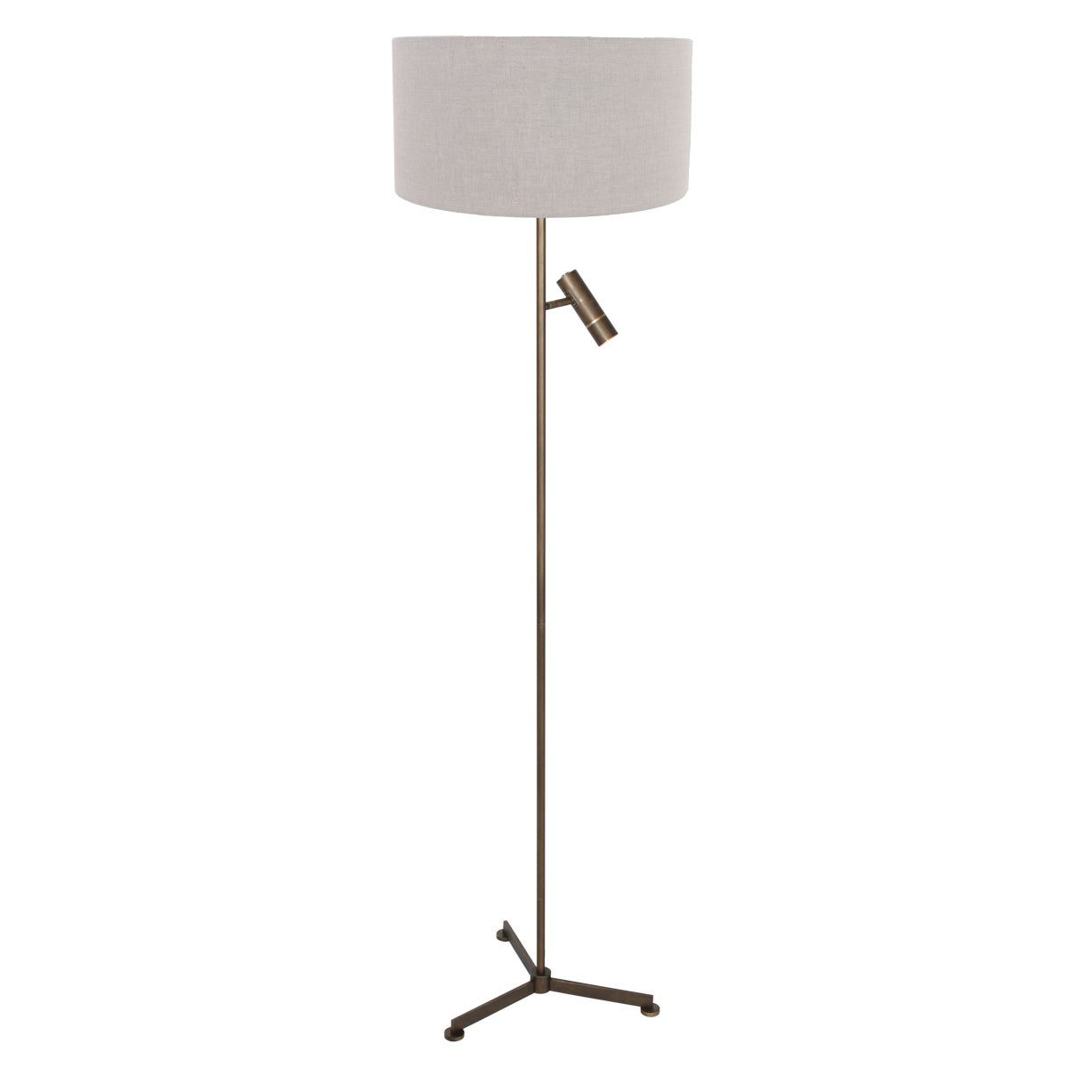 Steinhauer - lampada da terra - Stang - bronzo - metallo tessile - Ø ...