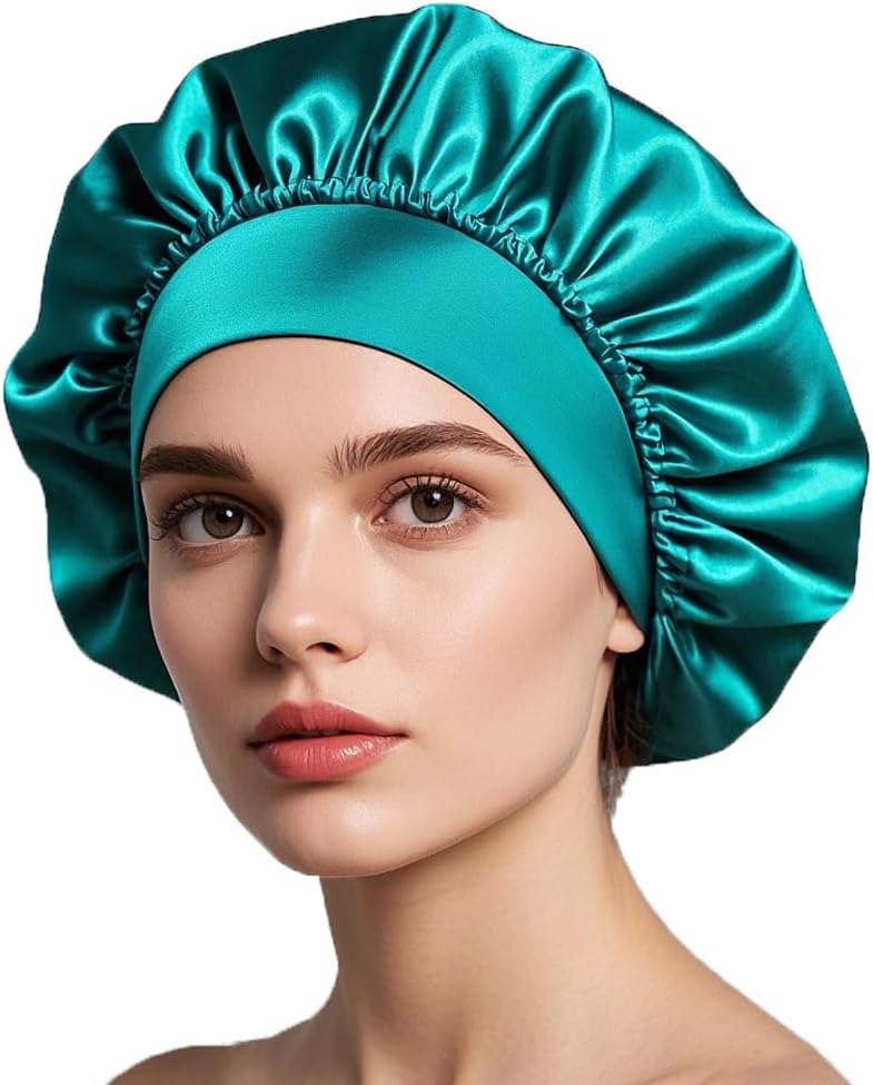 Bonnet de nuit en satin, bonnet de nuit en soie, bonnet de nuit pour ...
