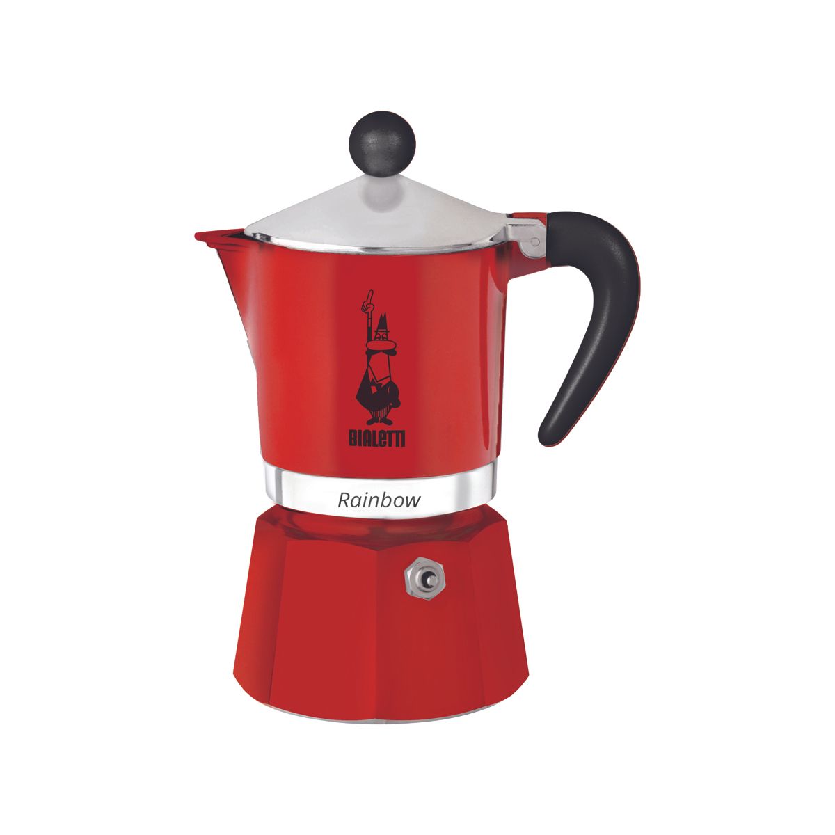 Macchina da caffè Bialetti Rainbow 6tz rossa | Leroy Merlin