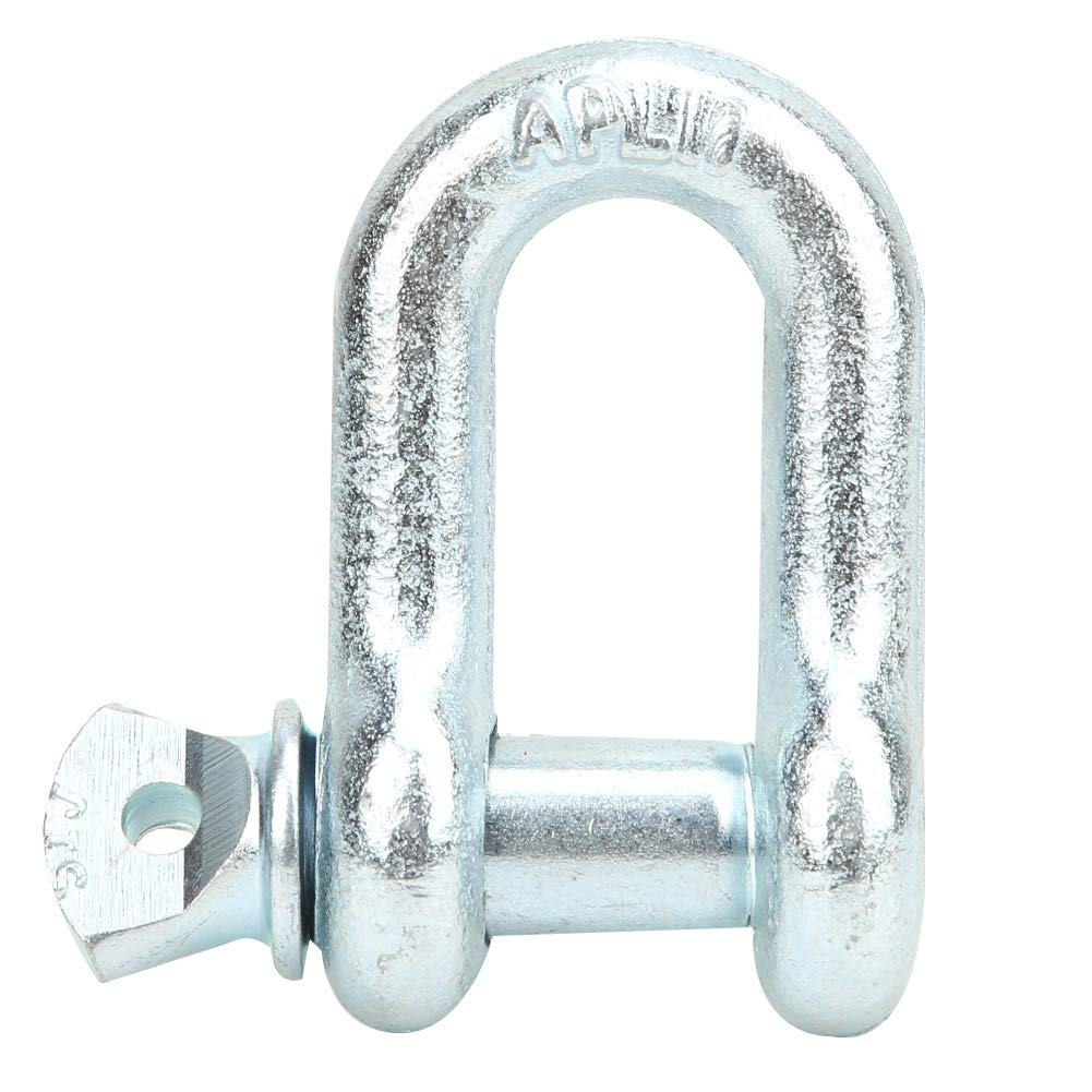 Manille de levage de type arceau en acier allié zingué robuste ...