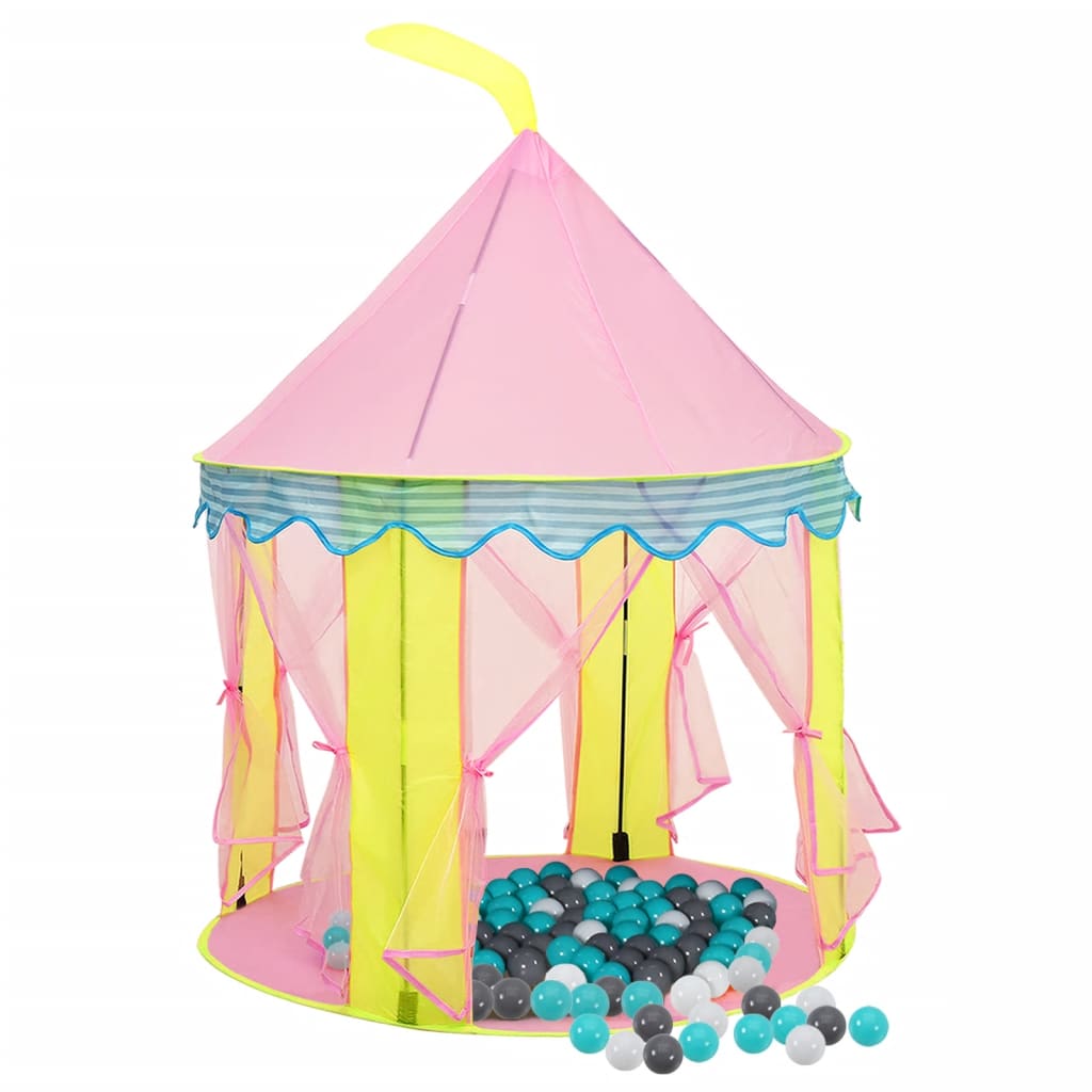 Tonnelle de jardin | Tente de jeu pour enfants avec 250 balles Rose ...