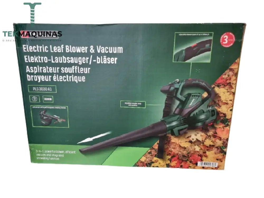 Souffleur et aspirateur électrique PARKSIDE 3 en 1 PLS 3000 A1 3000 W ...