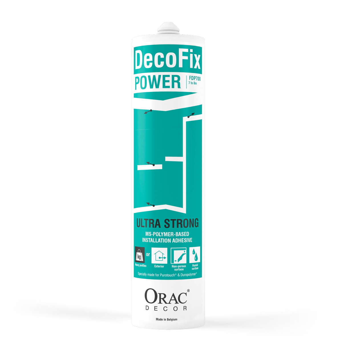 Caja completa de 12 tubes de colles FDP700- ORAC DECOR | Leroy Merlin