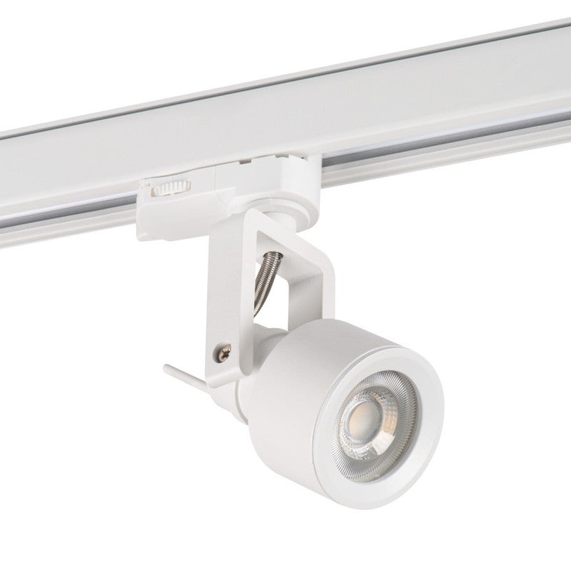 Projecteur sur rail ATL5 GU10 – Aluminium blanc – Orientable 330°/120 ...