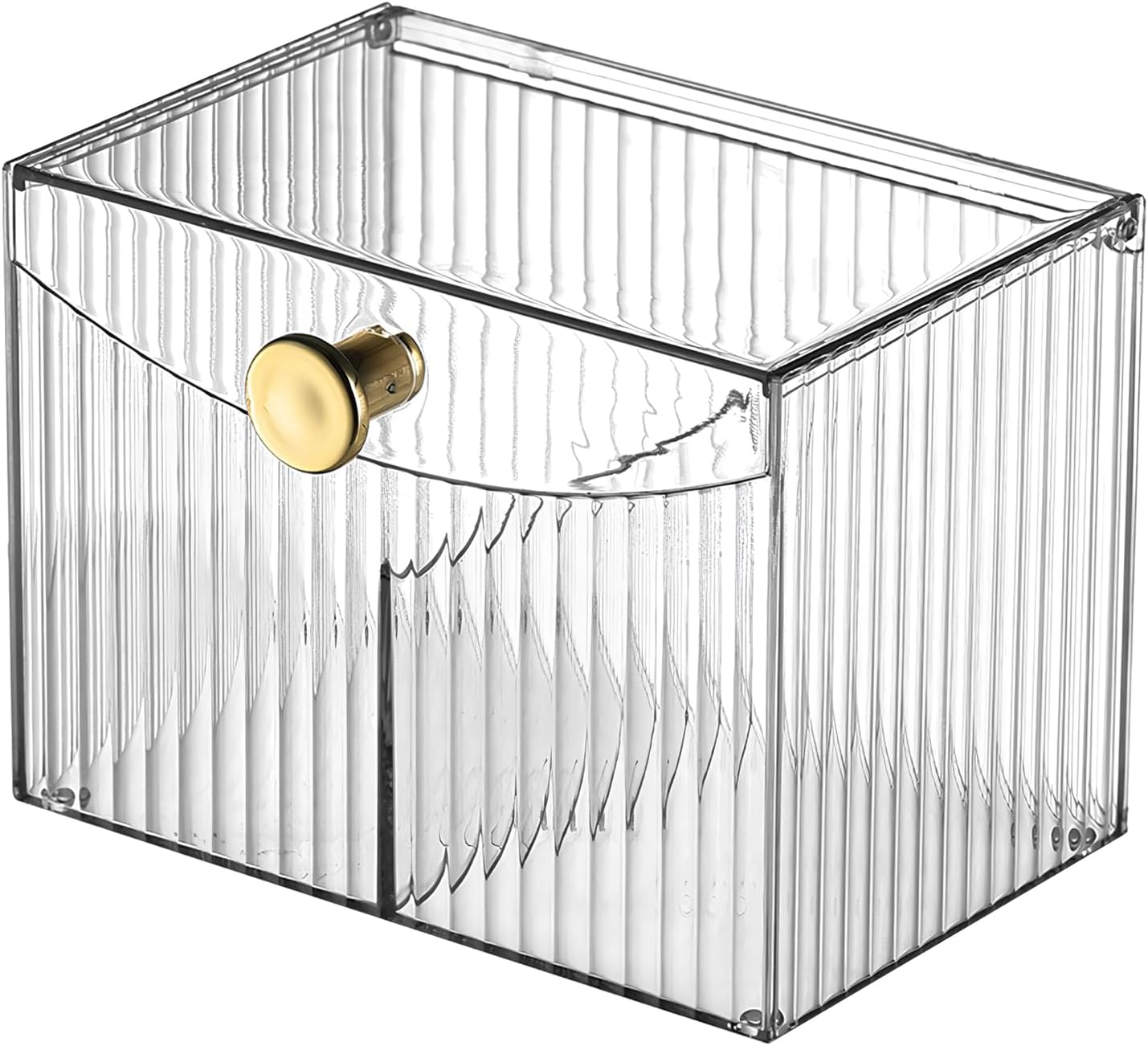 Porte-coton-tige, distributeur et boîte de rangement avec couvercle ...