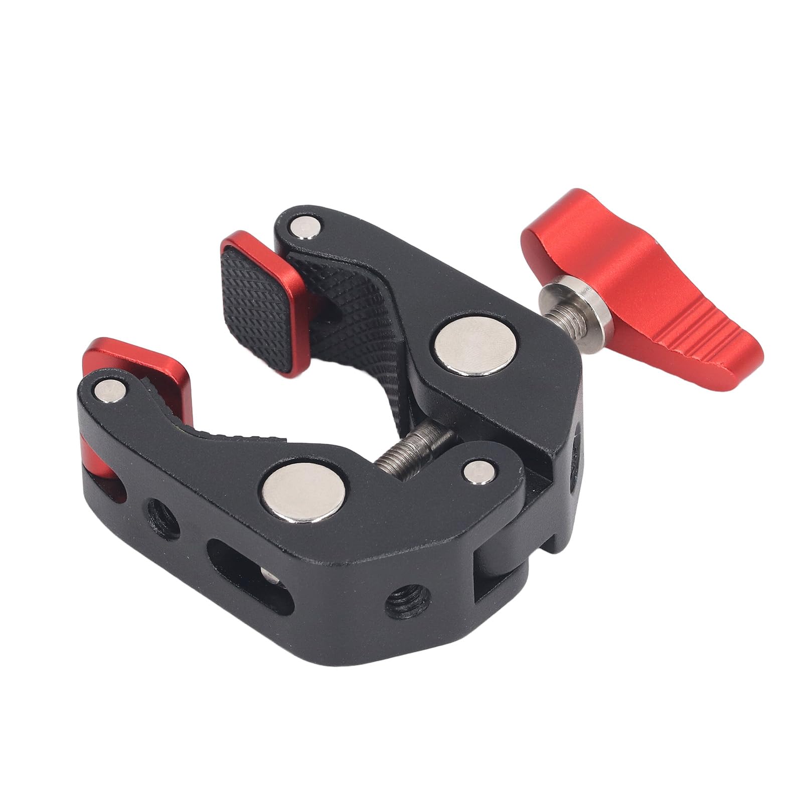 Pince Super Clamp Red Crab, aluminium avec coussin silicone et ...