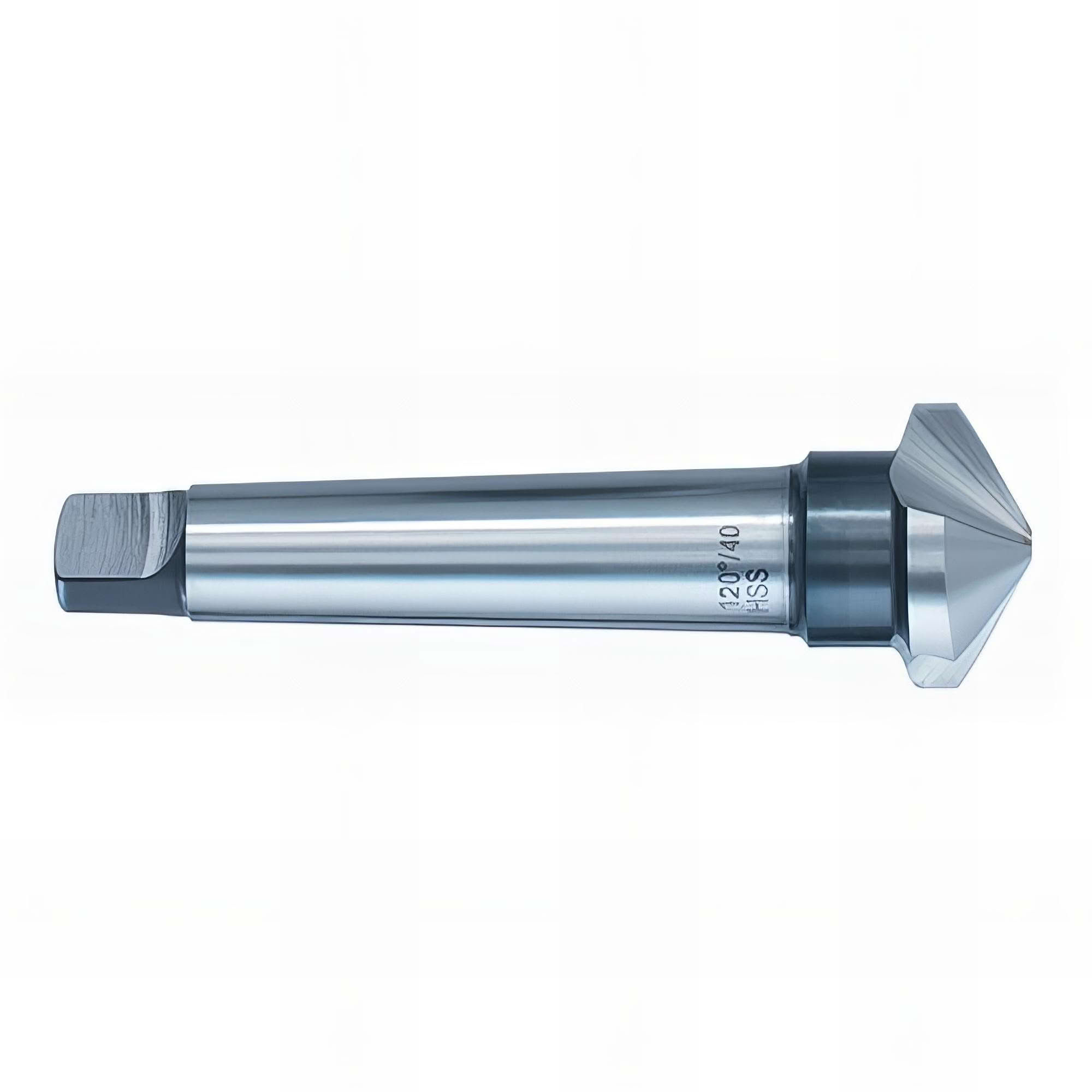 1 fraise à chanfreiner 120° HSS DIN347D D. 63 x Lt. 178 mm x Q. conique ...