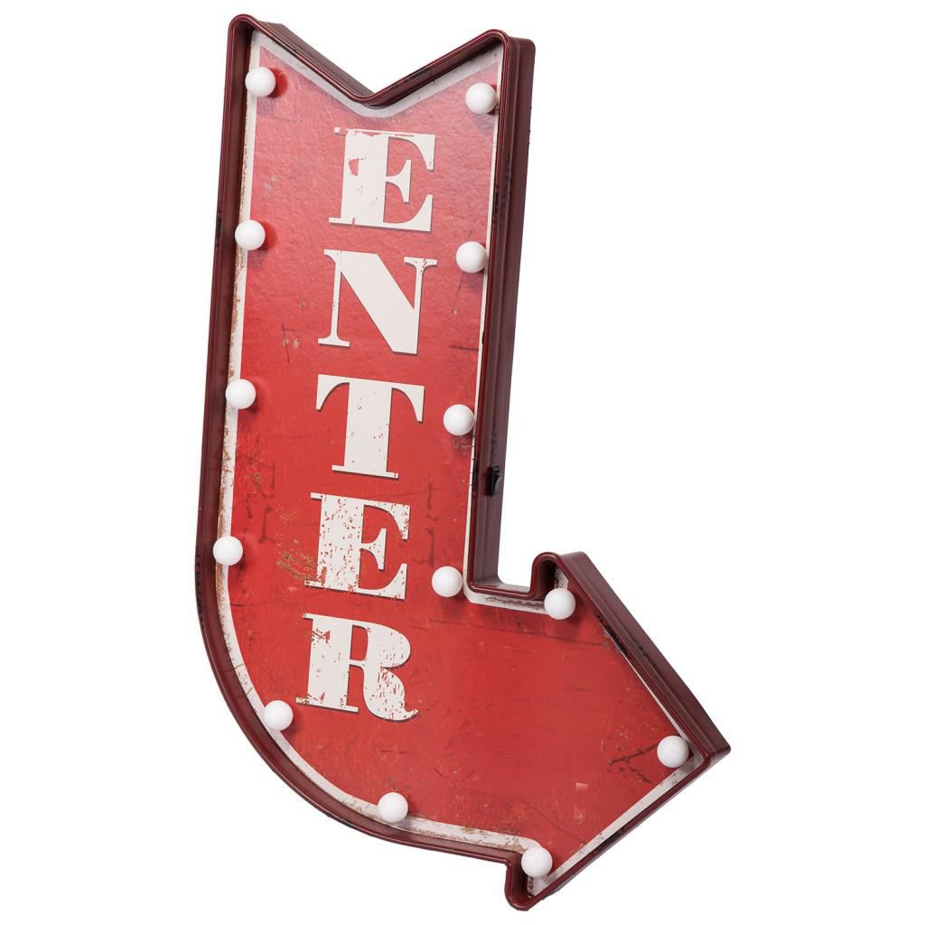 Plaque murale en plastique rouge lumineux | Leroy Merlin