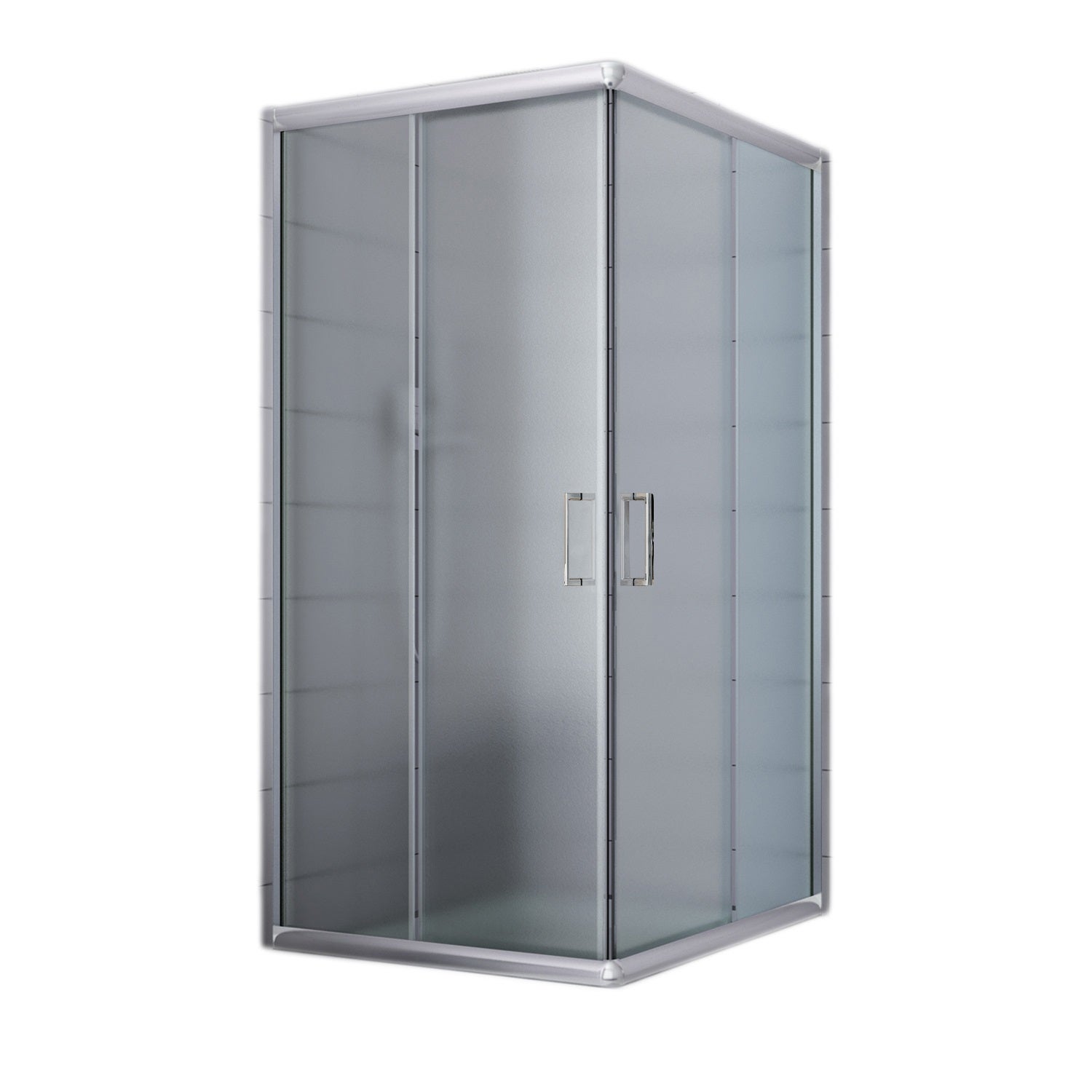 Box Doccia Rettangolare 80x100 H185 Stampato C 6mm mod. Alabama | Leroy ...