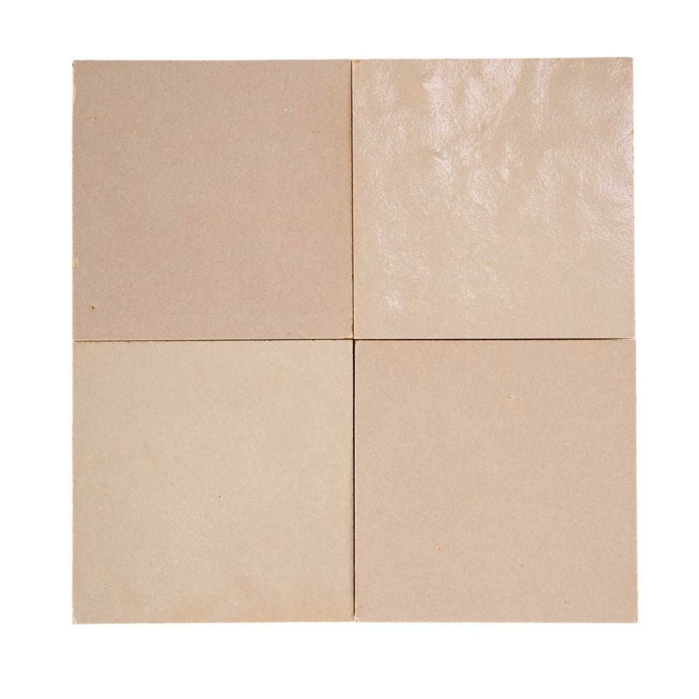 Zellige Marocain - 10x10 cm - Carrelage mur - Terre De Zellige 10x10 cm ...