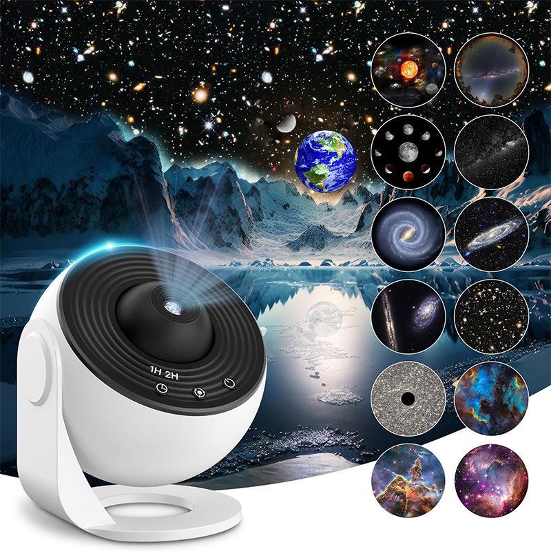 Projecteur Etoile Plafond 13 en 1 Projecteur Planetarium rotatif 360 ...