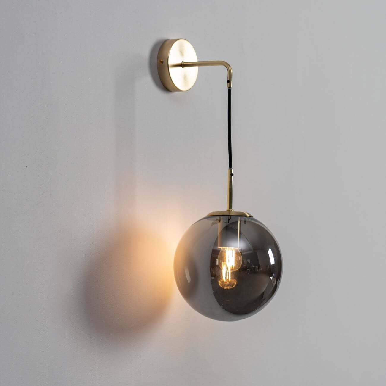 Aplique dorado vintage cristal ahumado - Claudia | Leroy Merlin