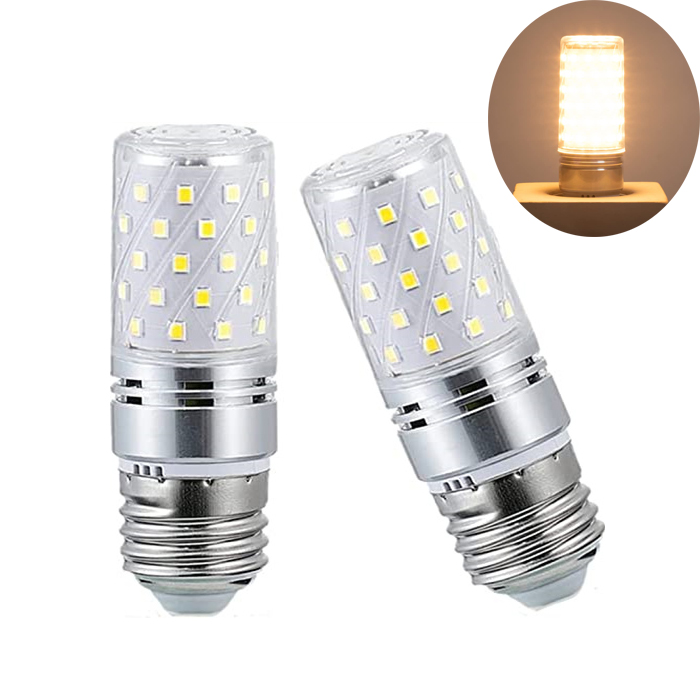 Ampoule LED E27, 16 W, Edison, 1600 lm, pour appliques et plafonniers, lumière blanc chaud 3000 ...
