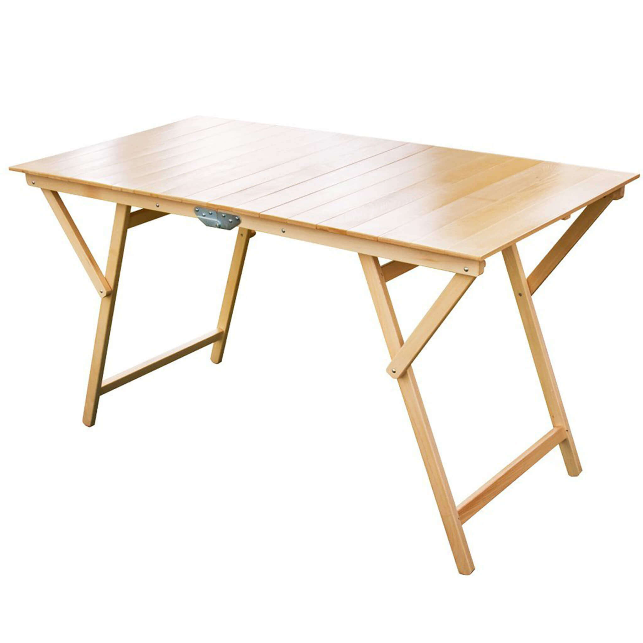 Eventuality Table pliante 70x140 cm avec structure en bois - Couleur ...