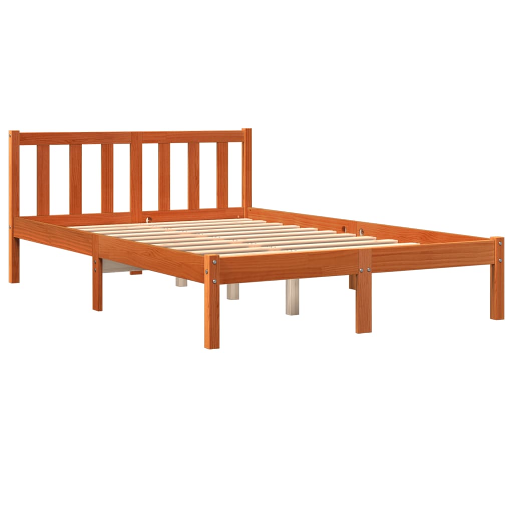 Cama matrimonial | Cama para adultos | Estructura de cama madera maciza ...