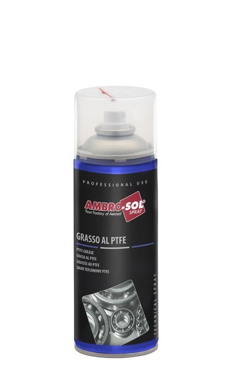 Ambro-Sol - G007 Grasso Spray al PTFE, Lubrificante al Teflon Ideale ...