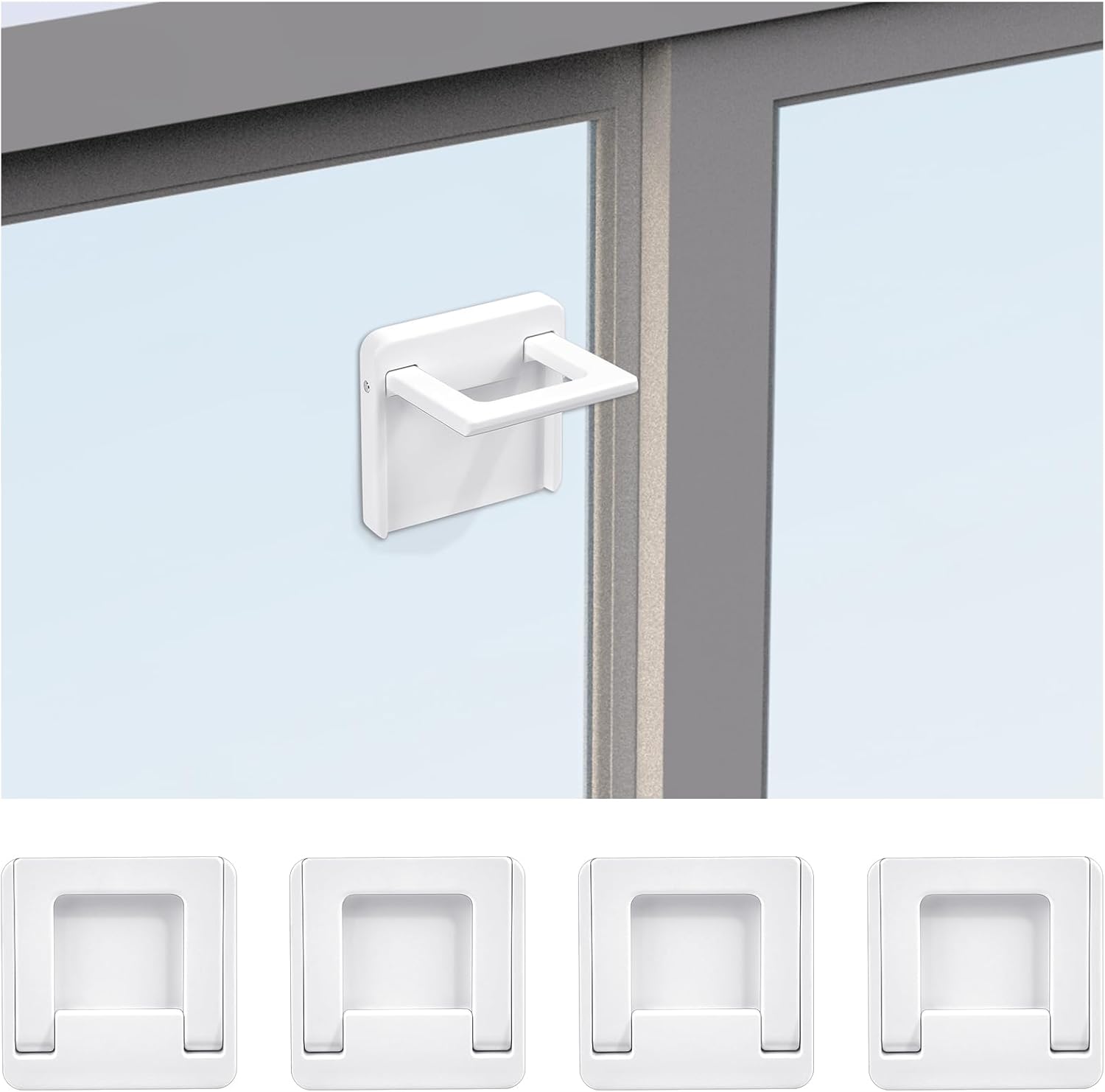 Cerradura de seguridad para puertas correderas (juego de 4), con ...