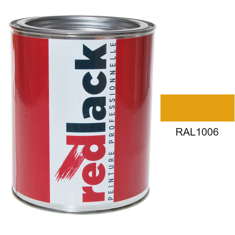 Vernice giallo mais RAL 1006 Multisupporto lucido 1L Redlack | Leroy Merlin