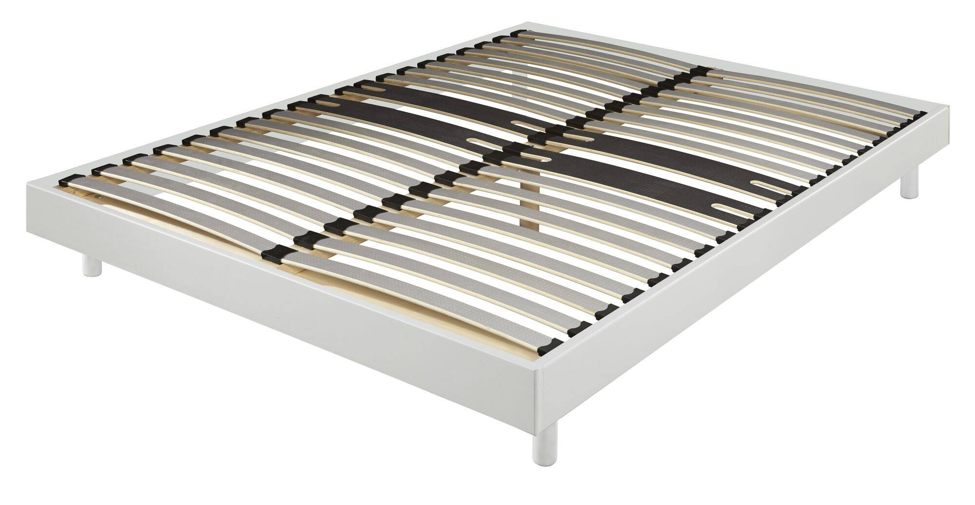 Sommier kit décor bois Elian-160 x 200 cm-Chêne Clair | Leroy Merlin