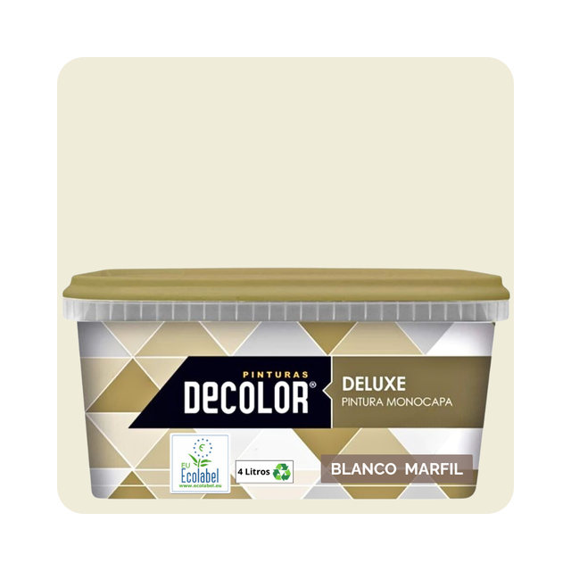 Pintura color marfil: cobertura y fácil aplicación