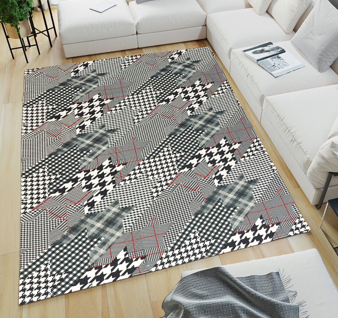 Tapis Chambre Salon Cuisine Salle de Bains Hall 120x175 cm Design ...