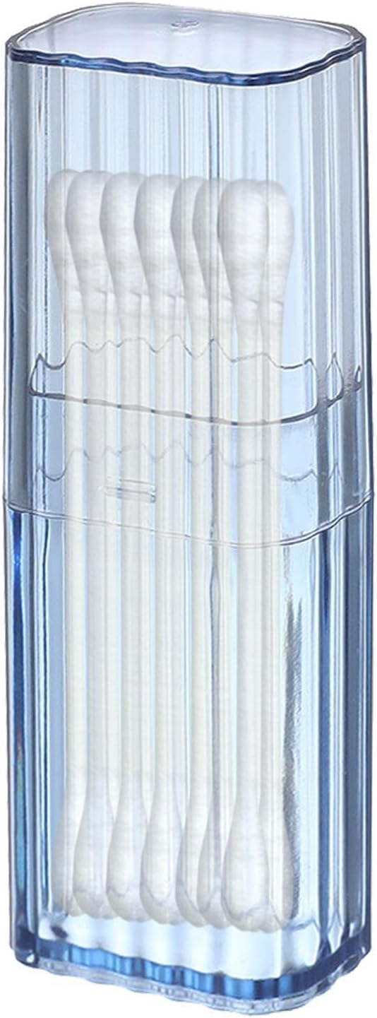 Porte-Coton-Tige | Étui Transparent Acrylique Voyage | Boîte de ...