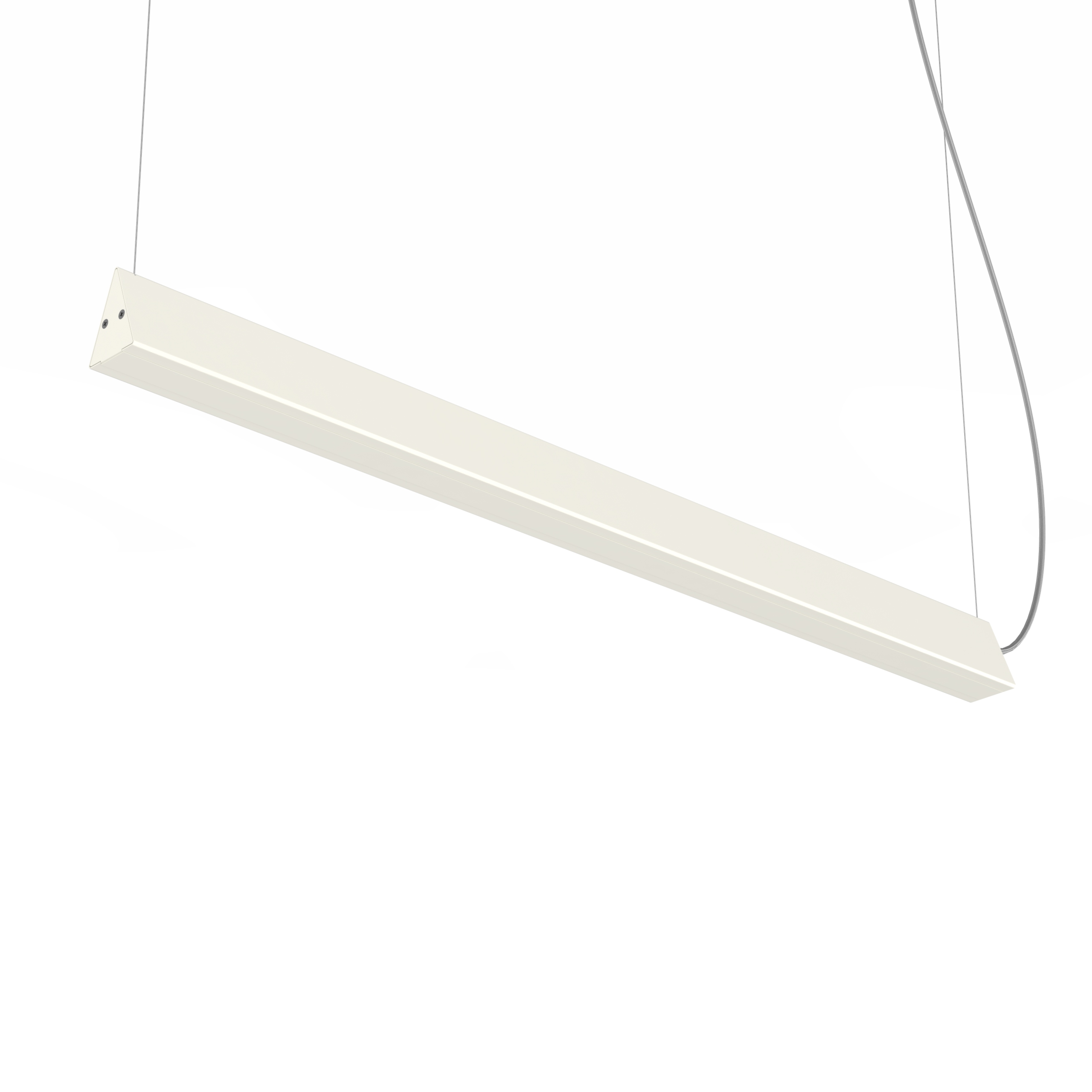 LUMICOM | PEAK 1X Suspension, STRIP LED, 17W/m, 4000K, métal, blanc ...