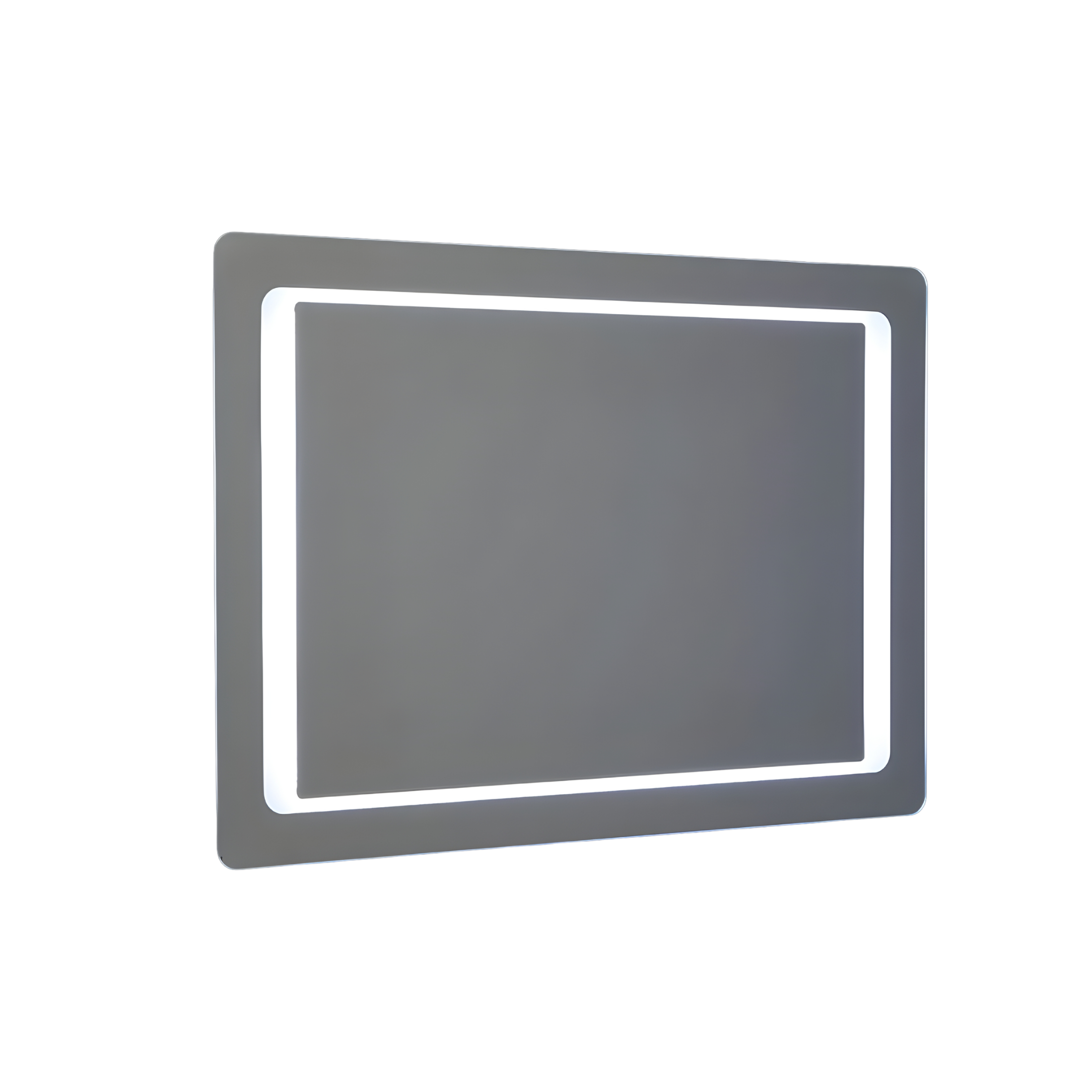 Espejo con marco LED "Portland" rectangular reversible cm 100x70 ...