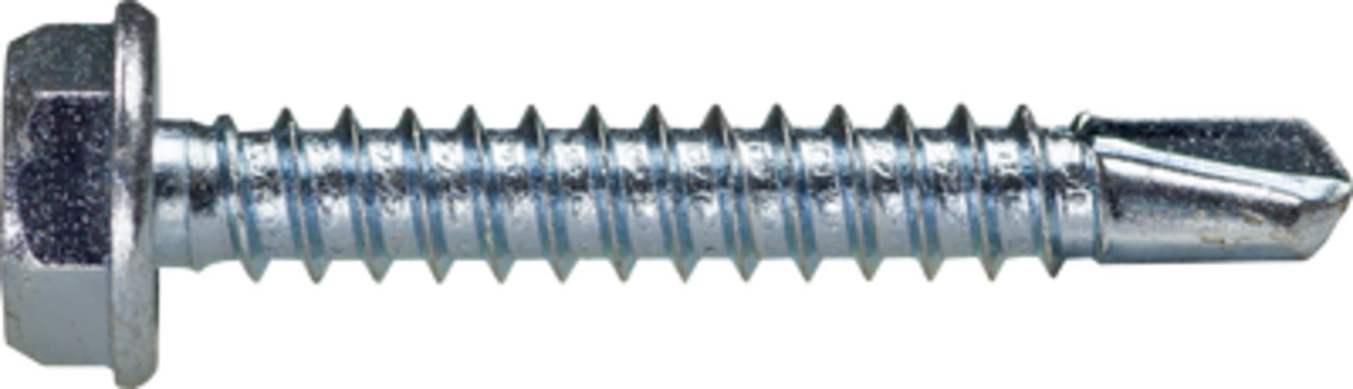 Tornillo autotaladrante para metal TE cincado blanco UNI 4.8X38 pc20 ...