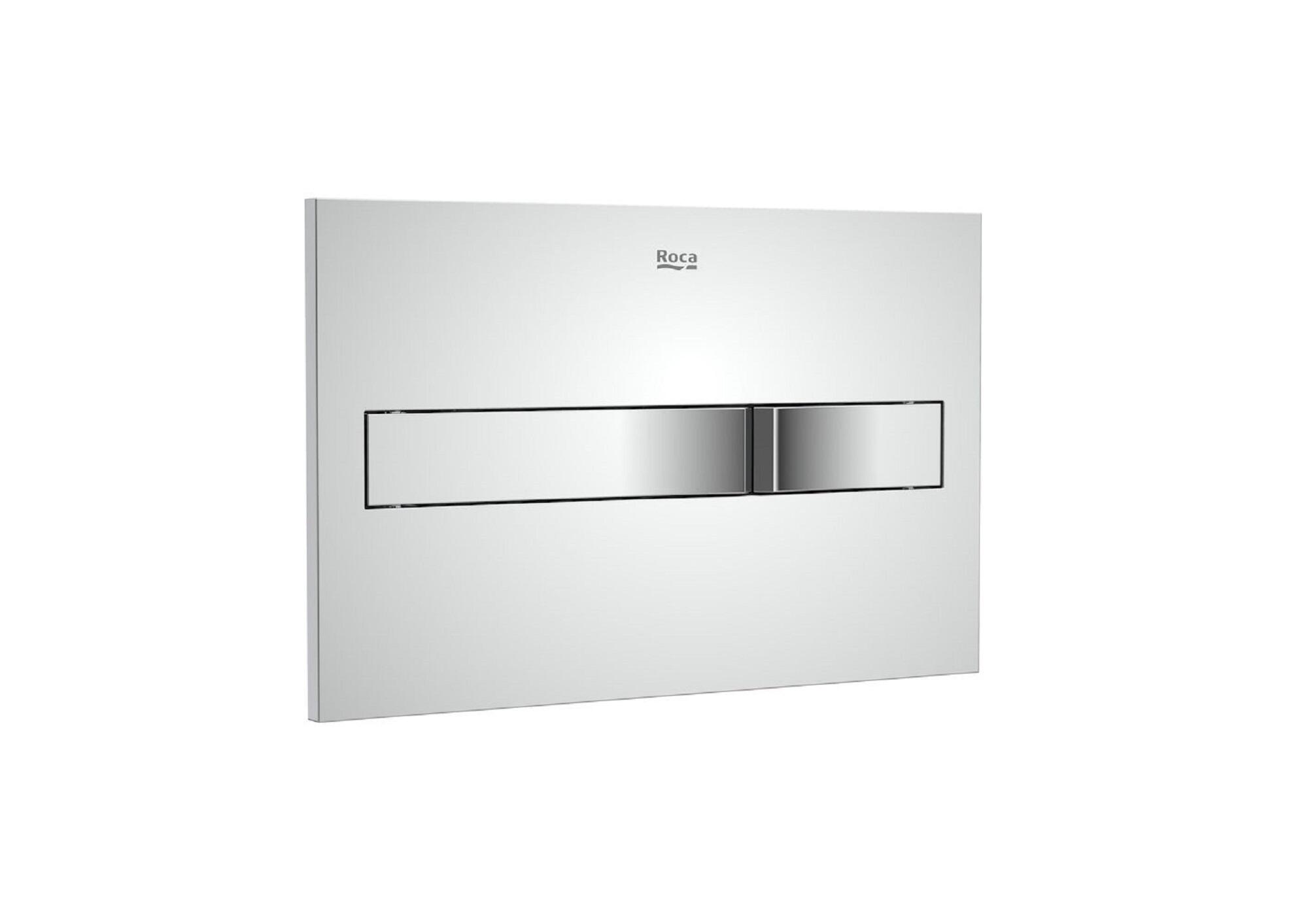 Bouton poussoir ROCA PL2 chromé pour WC suspendu | Bricoman