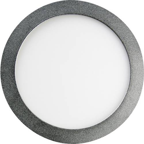 Heitronic LYON 500160 Panneau à LED 15 W blanc chaud argent | Leroy Merlin
