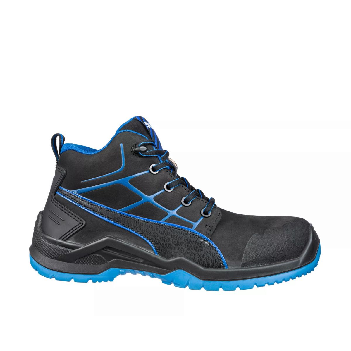 Chaussures de sécurité Krypton mid S3 ESD SRC bleu - Puma - Taille 49 ...