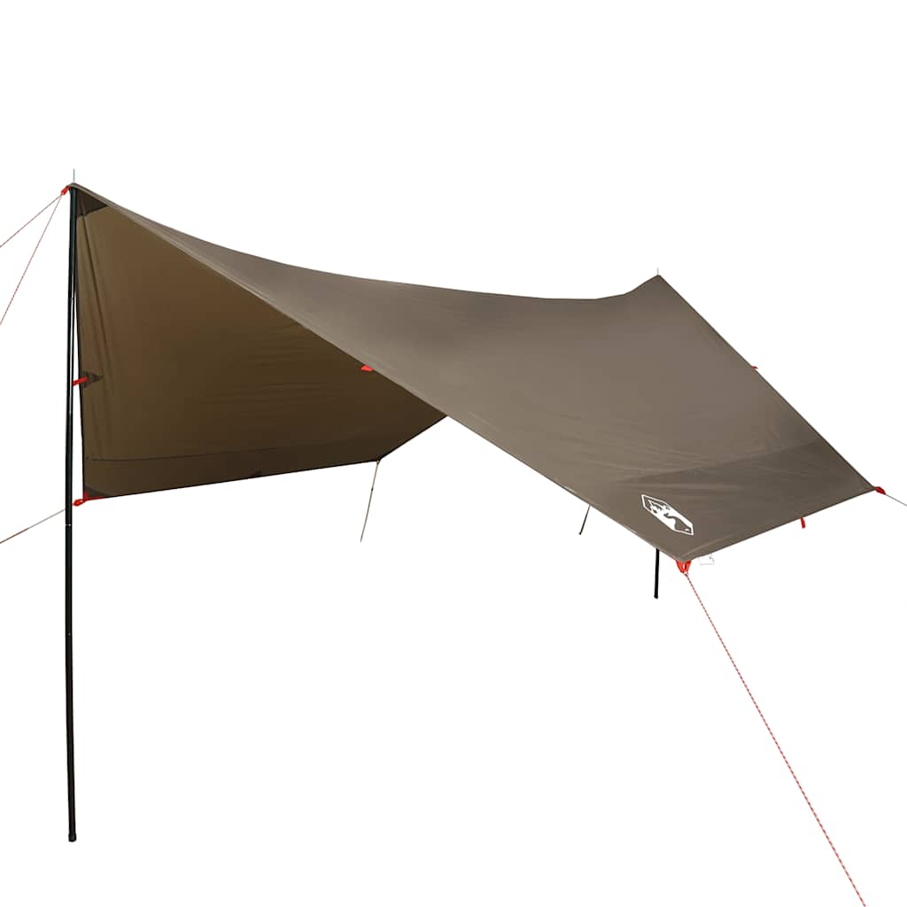 Bâche de camping imperméable marron 438x376x212 cm - COMFORTXL | Leroy ...