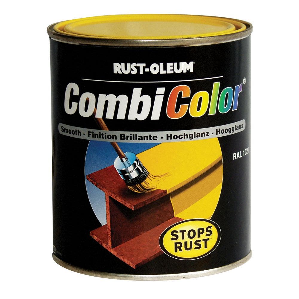 Rust Oleum - Peinture antirouille CombiColor Jaune Or RAL1004 (2.5L ...