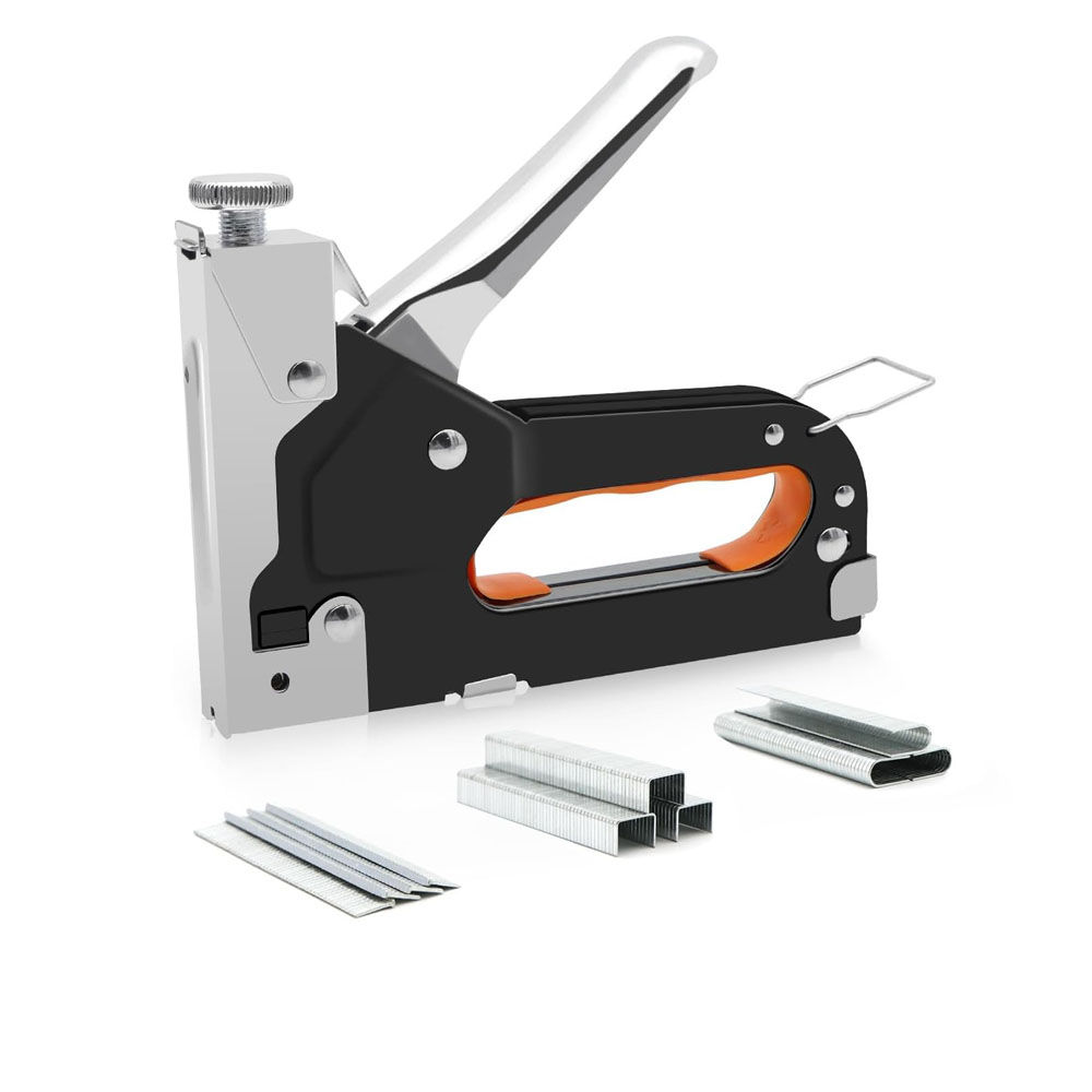 Agrafeuse 3 en 1 - 1200 agrafes pour tapisserie/menuiserie | Leroy Merlin