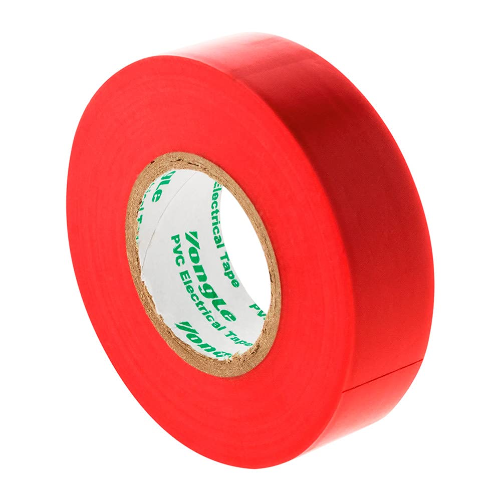 Rollo adhesivo 19mm x 20m - Rojo - Zenitech | Leroy Merlin