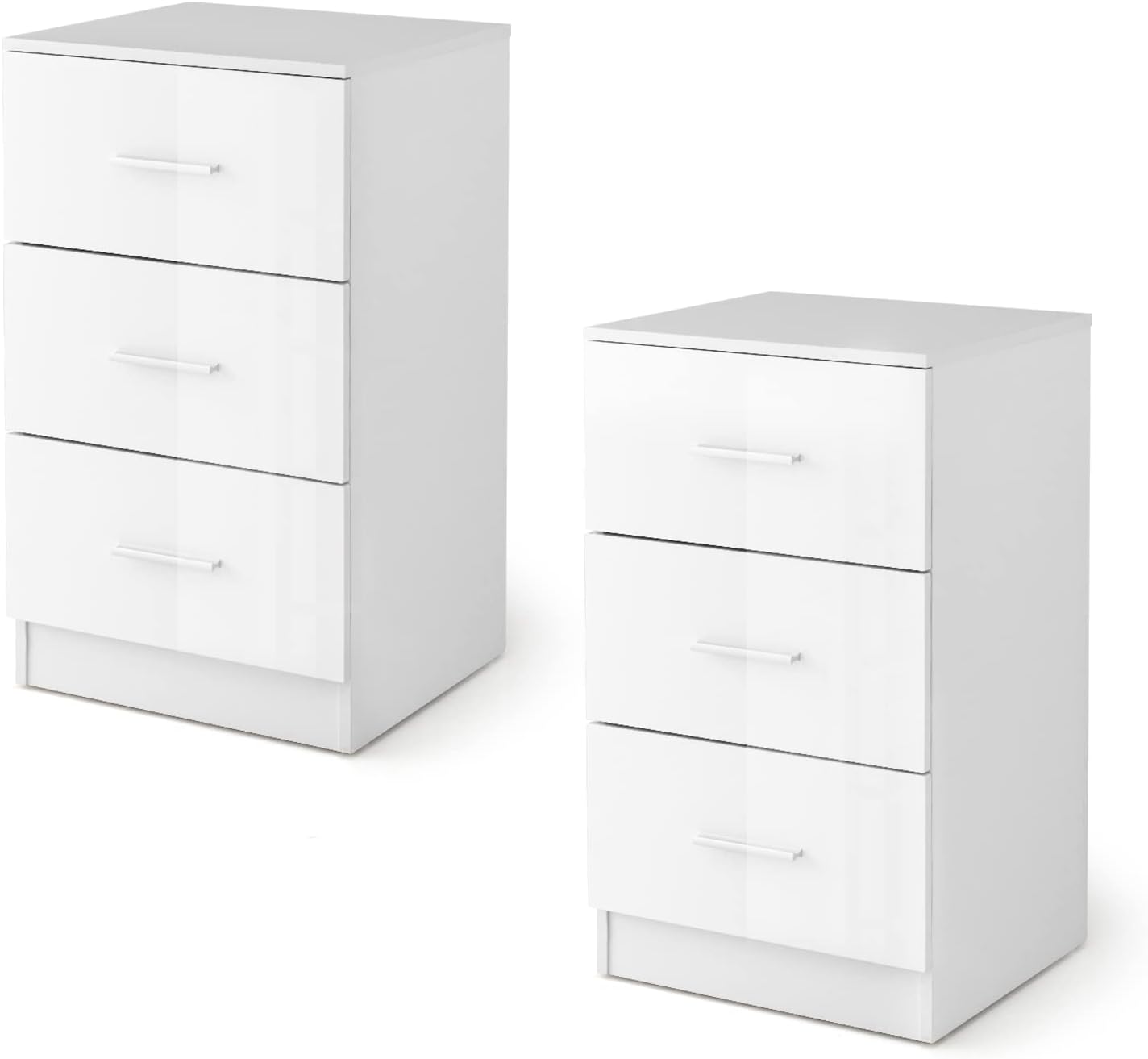 Caisson de Bureau Meuble de Rangement avec 3 Tiroirs pour Lettre ...