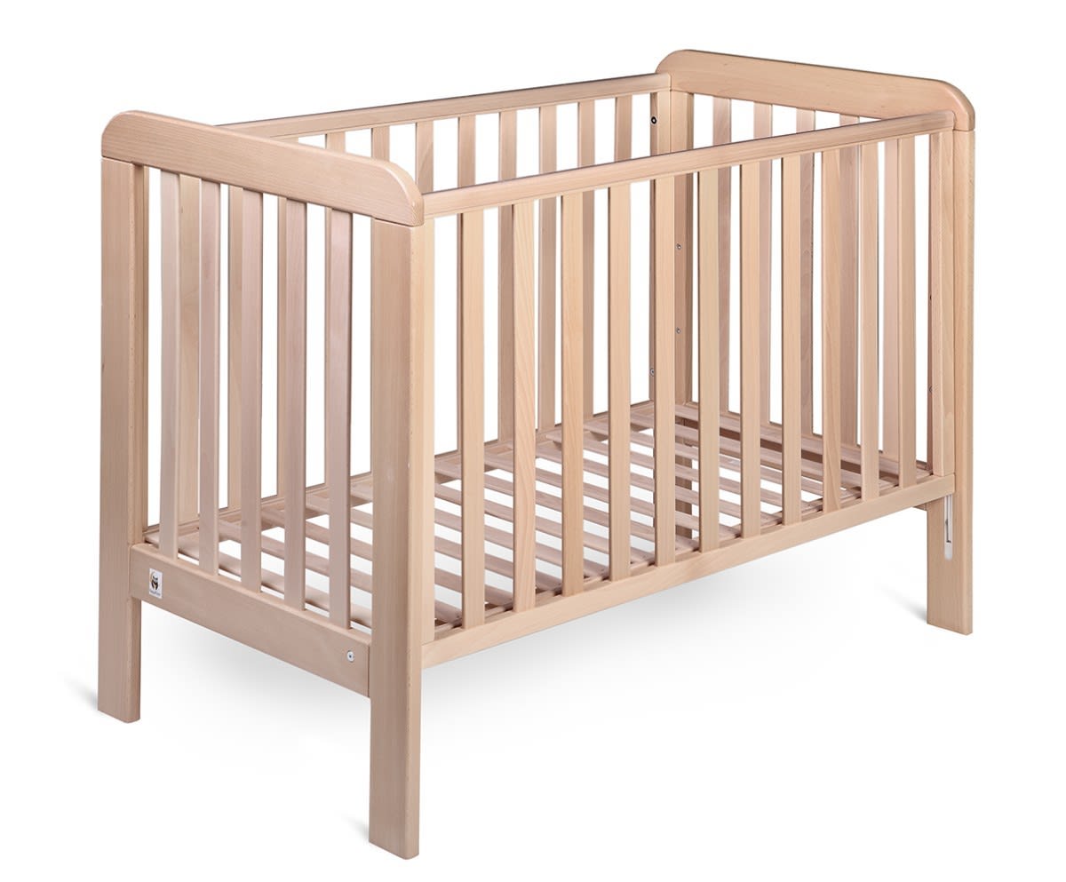 Berceau bébé 120x60cm YappyLull avec sommier réglable - Naturel | Leroy ...