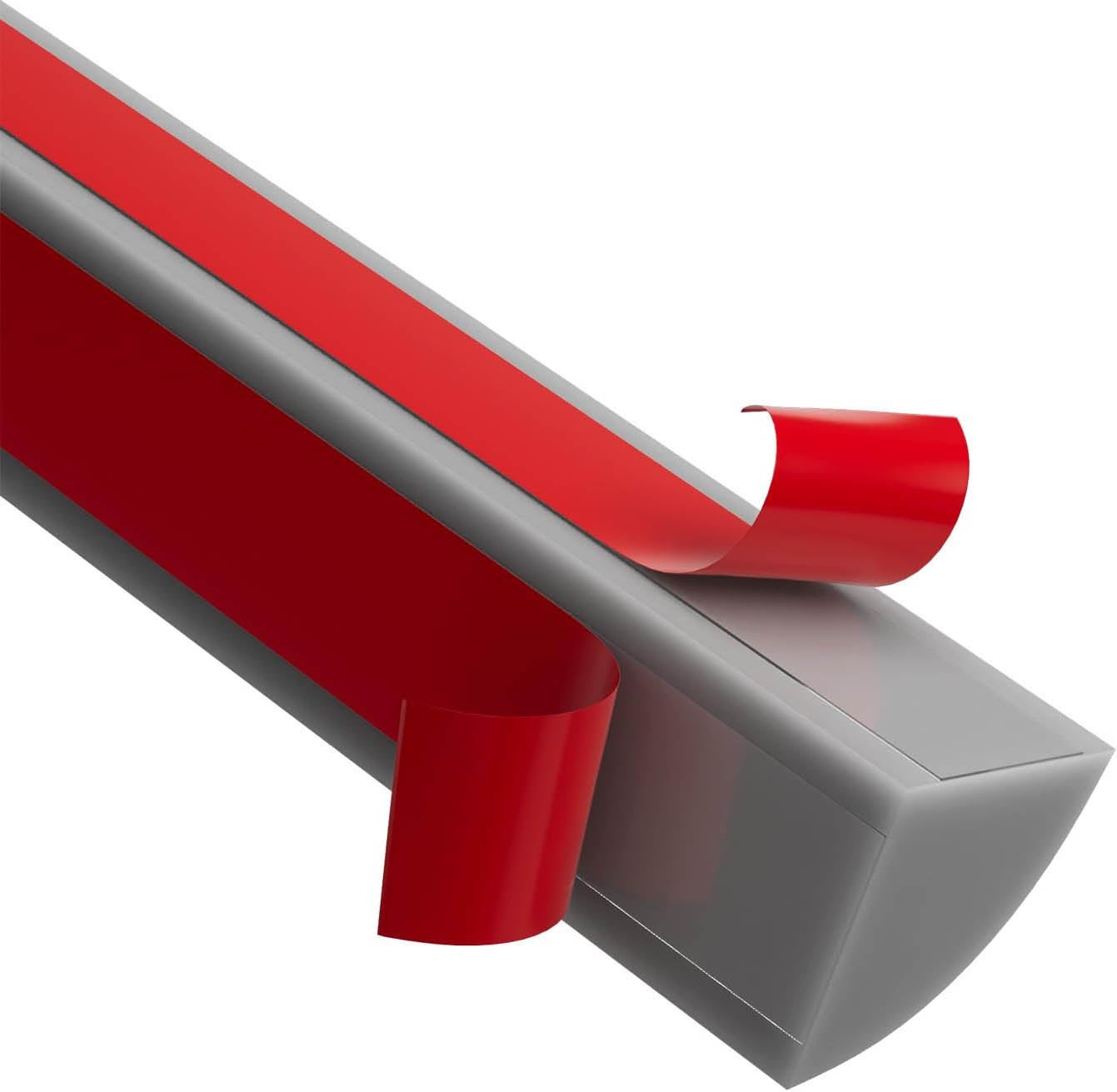 Moulure quart de rond flexible pour coin de bord de mur, autocollante ...