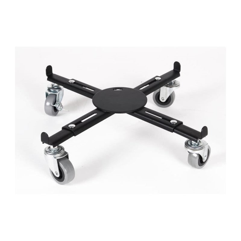 EDA Support extensible a roulettes - Pour Pots de Fleurs Carrés et ...