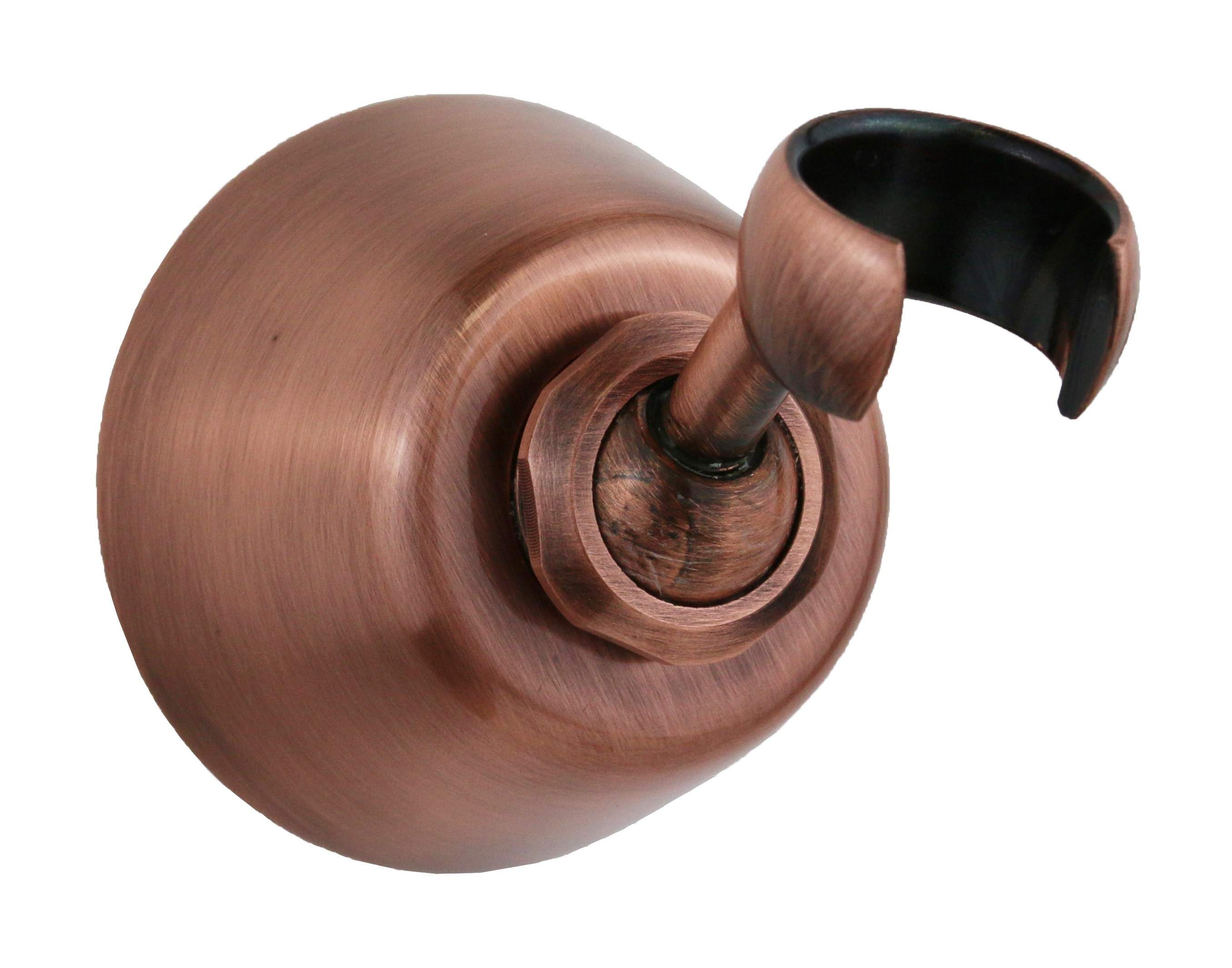 Support de douche en laiton finition cuivre Sphera - Cuivre | Leroy Merlin