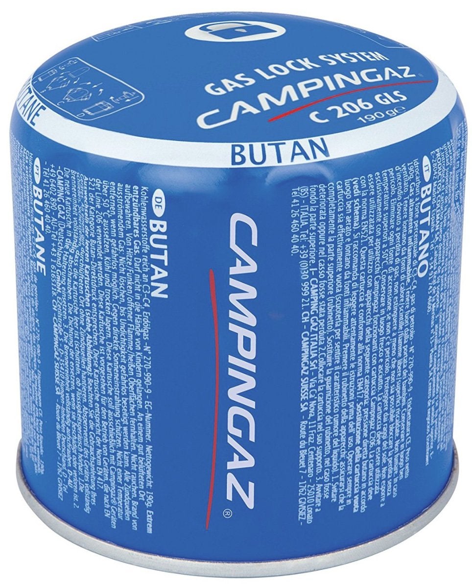 Cartucho de gas butano/propano c206 190grs Campingaz | Leroy Merlin